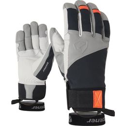 Ziener Skihandschuhe GAVANUS AS(R) PR glove mountaineeri black/new orange