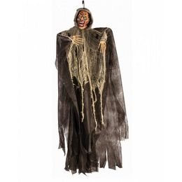Horror-Shop Zombie-Kostüm Zombie im Fetzenkleid mit LED Augen 90cm