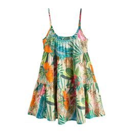 next Sommerkleid Gestuftes Minikleid für den Sommer (1-tlg)