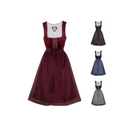 Spieth & Wensky Spieth & Wensky Dirndl Buchsbaum Drindl Buchsbaum 2-teiliges Midi-Dirndl Kleid Dirndl Trachtenkleid kurz