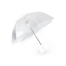 Gravidus Stockregenschirm Stockschirm Regenschirm Regen- und Wetterschutz in transparent