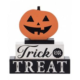 Horror-Shop Dekoobjekt Trick or Treat Tischschild als Halloween Dekoratio
