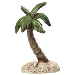 Hobbyfun Dekofigur Kokos-Palme mit Muschel 10cm