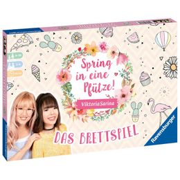 RAVENSBURGER VERLAG Ravensburger 26136 - Spring in eine Pfütze! - Das Brettspiel für beste Freunde oder den ganzen Freundeskreis, Kreativität & Fantasie ab 8 Jahren, für