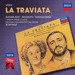 Decca La Traviata - Sutherland, Pavarotti, Anuguerra, Bonynge. (CD)