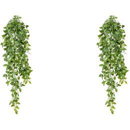 Kunstranke Epipremnum-Miniblatthänger Grünpflanze, Creativ green, Höhe 80 cm, grün