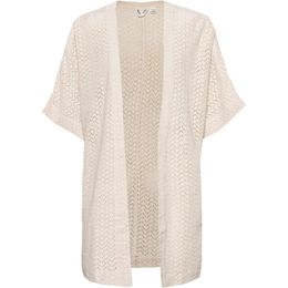 Roxy Fun Swell Tunika Damen - beige - Gr. XS/S - Baumwolle/Polyester/Viskose