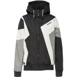 Iriedaily Puzzled Kapuzenjacke Damen in black-white