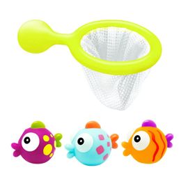 KNORRTOYS® Badespielzeug Baby Badespielzeug Käscherspiel Fische Angeln