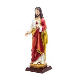 aubaho Dekofigur Heiligenfigur Jesus 31cm Skulptur Figur Madonna sculpture