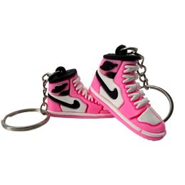 soma Schlüsselanhänger Schlüsselanhänger Kinder Mini Nike Sneaker rosa