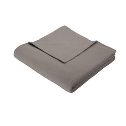 Wohndecke Biederlack Wohndecke COTTON HOME taupe (BL 150x200 cm) BL 150x200 cm