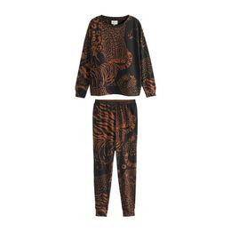 next Pyjama Langärmeliger Pyjama aus Baumwolle (2 tlg)