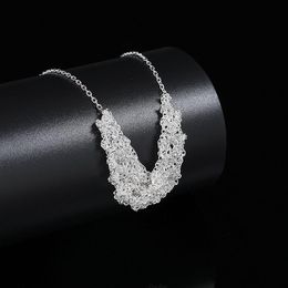 DTC GmbH Charm-Kette S925 Sterling Silber Halskette (Handgestrickte Halskette mit Lippendruck, du hast es verdient!, 1-tlg)