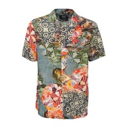 INDICODE Jeans Button Up Shirt 'Mariol' male Green size 4XL