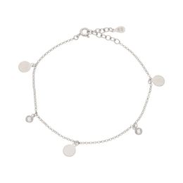 JuwelmaLux Armband Armband 925/000 Sterling Silber mit Zirkonia JL51-03-0007 2 (kein Set, 1-tlg., kein Set), silberfarben