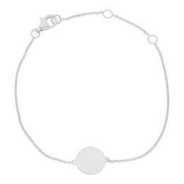 JuwelmaLux Armband Armband 925/000 Sterling Silber JL10-03-2187 18 cm (kein Set, 1-tlg., kein Set), silberfarben