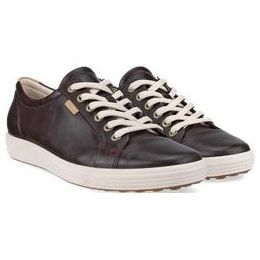 ECCO Sneaker Soft 7 (Nubukleder) mochabraun Damen