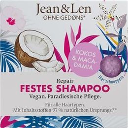 Jean & Len Jean & Len Haarpflege Shampoo Repair Festes Shampoo Kokos & Macadamia