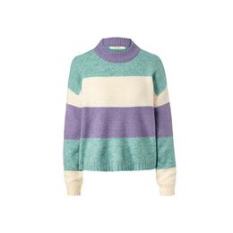 Tchibo Strickpullover - Lila/Gestreift - Gr.: L