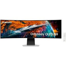 Samsung Odyssey OLED G9 S49CG954SU Curved Monitor 124,0 cm (49,0 Zoll) silber