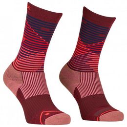 Ortovox - Women's All Mountain Mid Socks - Merinosocken 42-44 | EU 42-44 rot