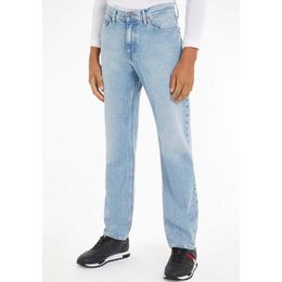 Tommy Jeans Relax-fit-Jeans ETHAN RLXD STRGHT BG5017 (1-tlg) mit Tommy Jeans Logostickerei, blau