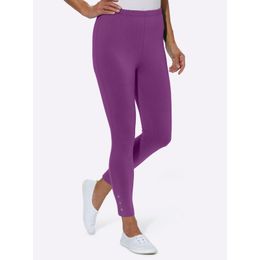 WITT Damen Leggings in Stretch-Qualit&auml;t, fuchsia, Gr&ouml;&szlig;e 42