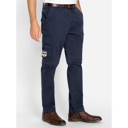 Cargohose Gr. 30, Unterbauchgrößen, blau (marine) Herren Hosen Jeans