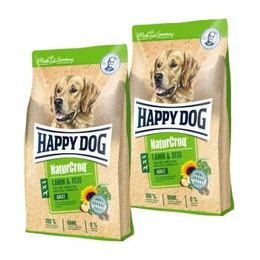 Happy Dog NaturCroq Lamm & Reis 2x15 kg