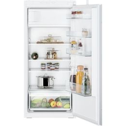KI42LNSE0 iQ100, Einbau-Kühlschrank mit Gefrierfach, 122.5 x 56 cm, Schleppscharnier - Siemens