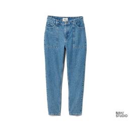 Tchibo NAH/STUDIO Mom-Jeans | recycelte Baumwolle - MID Blue - Gr.: 26