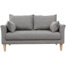 Miliboo - Design-Sofa 2 Plätze Grau kate - Grau