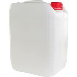 anaterra® Wasserkanister - 10l., mit Handgriff, für Camping, Outdoor, BPA frei, zum Trinken, Tragbar, Flach, Stabil, Weiß - Wasserbehälter,