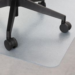 Bodenschutzmatte Laminat - pvc - transparent - 90x120cm - Bodenschutz für Bürostuhl