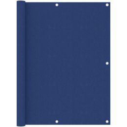 Prolenta Premium - Balkon-Sichtschutz Blau 120x500 cm Oxford-Gewebe - Blau