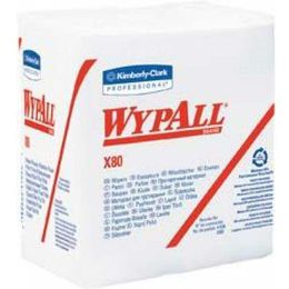 Wypall X80 Wischtücher 31,5x33 weiß Btl. 4x50Tü. - Kimberly-Clark