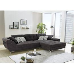 JOB Wohnlandschaft Couchgarnitur Wohnzimmercouch Sofa ca. 358 x 220 cm san bernardino