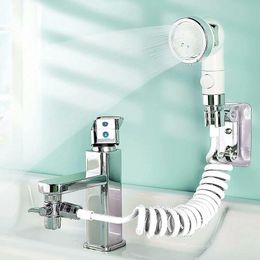 Yuit - Waschbecken-Duschkopf, Teleskopschlauch-Handbrause für Bidet-Wand-Waschbecken-Duschkopf, wassersparender Duschkopf, perfekt zum Haarewaschen