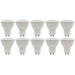 LED-Strahler McShine PV-70-10 GU10, 7W, 540lm, 110°, 3000K,warmweiß, 10er-Pack