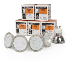 McShine - LED-Strahler SP30-10, GU10, 3W, 230 lm, warmweiß, 10er-Pack