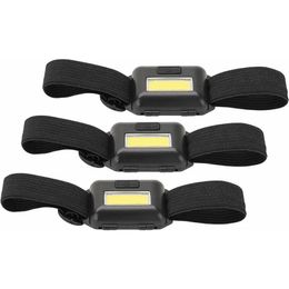 Sintron - Gear LED-Stirnlampe 207904, 3 w, cob, 3 Stück