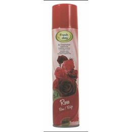 24x Fresh Day 0,3L Lufterfrischer Rosen Spray Raumduft Aroma Frische Geruch Bad