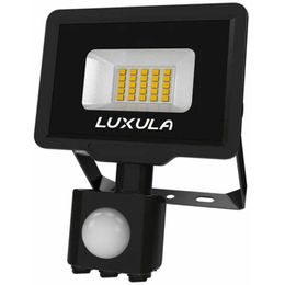 LED-Fluter mit Bewegungsmelder, eek: f, 20W, 2000lm, 3000K, schwarz - Luxula