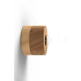 Wandlampe aus Holz mit Kabel und Stecker 0239 almut - Eiche • Zirbe