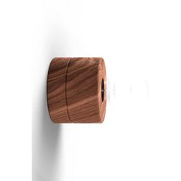 Wandlampe aus Holz mit Kabel und Stecker 0239 almut - Walnuss • Walnuss