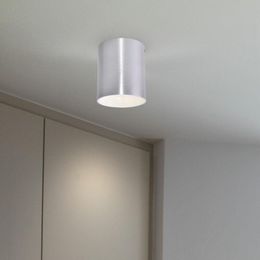 etc-shop Aufbau Leuchte Wohnraum Flur Alu Strahler im Set inklusive LED Leuchtmittel