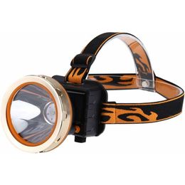 Mumu - Solar-wiederaufladbare LED-Stirnlampe, tragbare wasserdichte 3-Modus-Stirnlampe, ultrahelle Outdoor-Taschenlampe