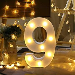 Lichterdekoration, LED-Zahlen, LED-beleuchtete Zahlen, batteriebetriebenes Festzelt-Lichtschild für Partys, Hochzeiten, Empfänge, Ferienhäuser und