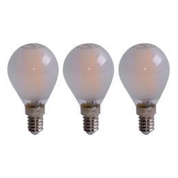 etc-shop - 3x led 4 w Leuchtmittel Kugel 400 Lumen filament Lampen E14